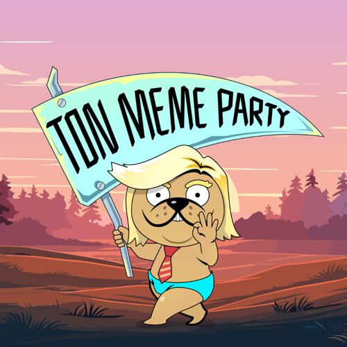 Play TON Meme Party online game on Telegram
